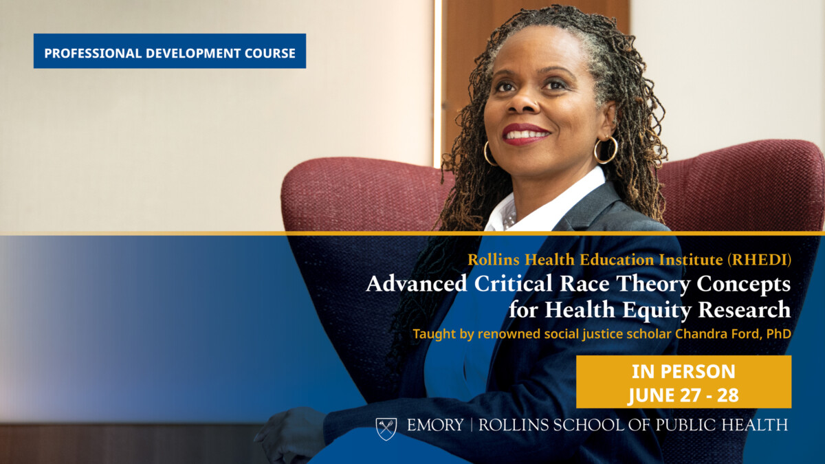 Dr. Chandra Ford RHEDI courses – Department of African American Studies