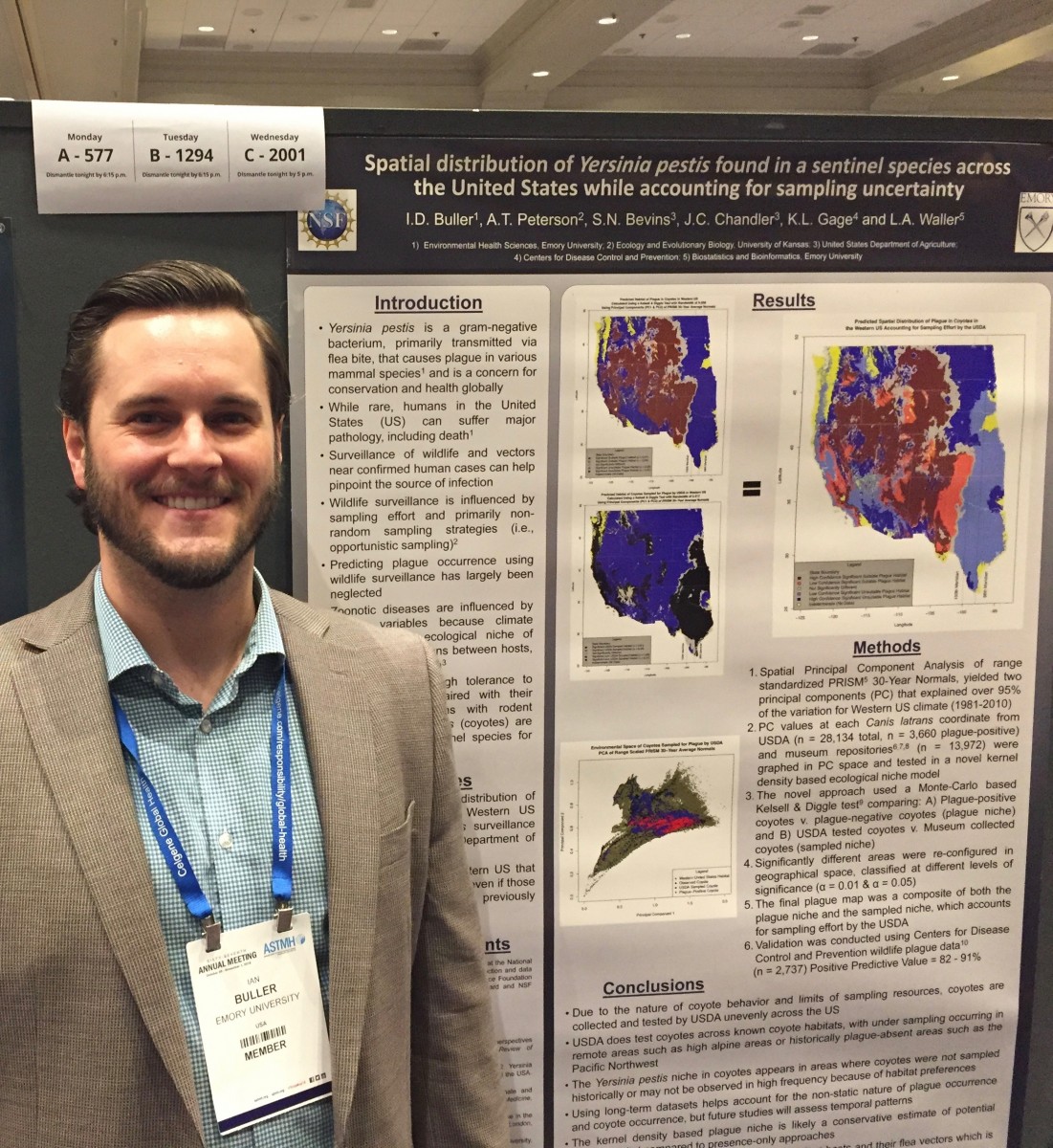 ASTMH 2018 – New Orleans, LA – Ian D. Buller, MA