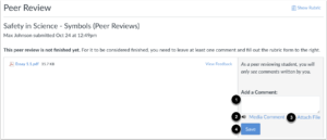 Canvas Peer Review Guide for Students - Office of Digital Learning