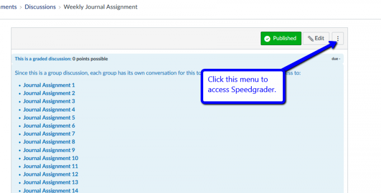 Creating Journal Assignments in Canvas – Digital Matters