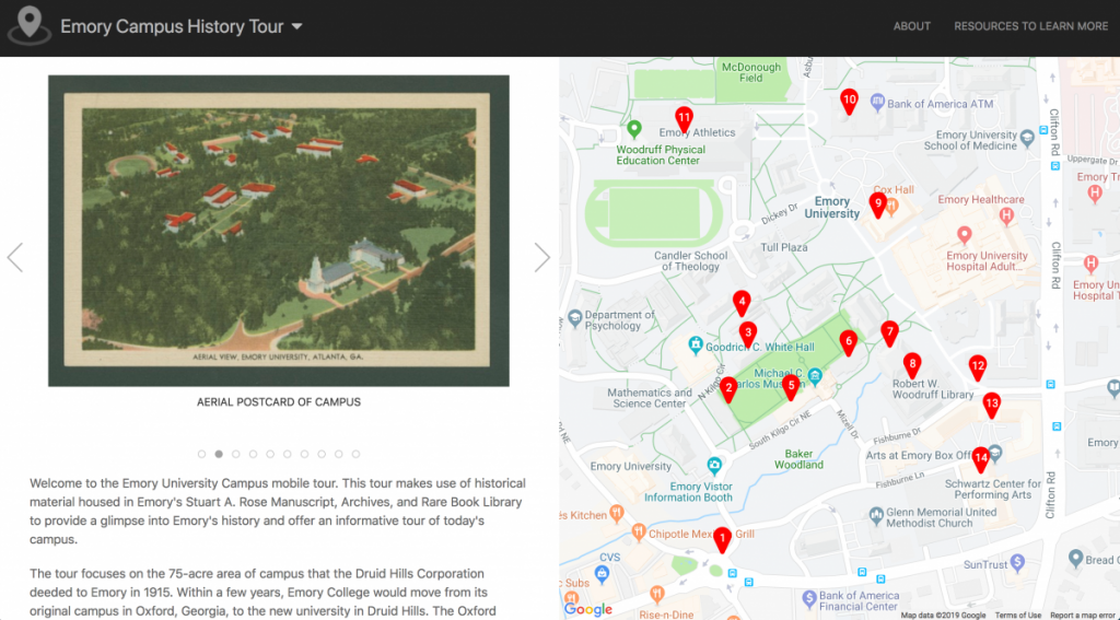ECDS launches new version of OpenTour Builder – Emory Center for ...