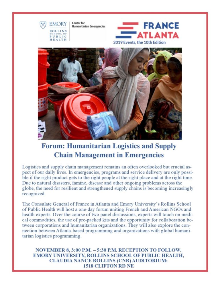 Humanitarian Logistics and Supply Chain Management in Emergencies, 11/8 ...