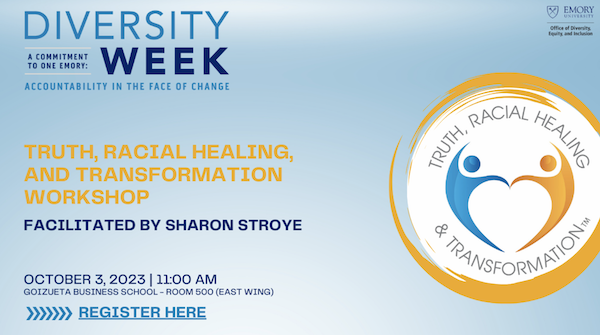 Diversity Week Workshop: Truth, Racial Healing, and Transformation ...