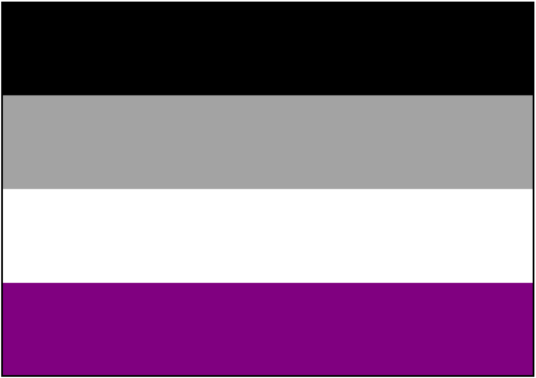 Asexuality Pride Flag – These Colors Run Deep