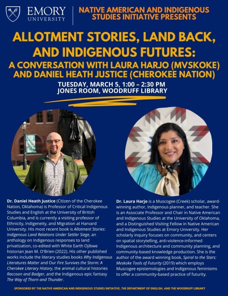 T 03/05 Allotment Stories, Land Back, and Indigenous Futures | Native ...