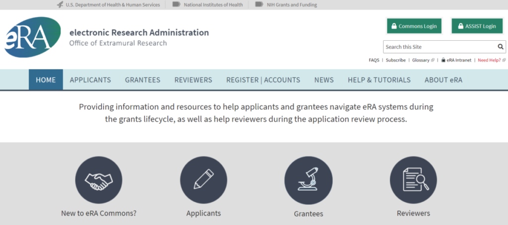 What is eRA Commons and why should you have an eRA Commons username ...