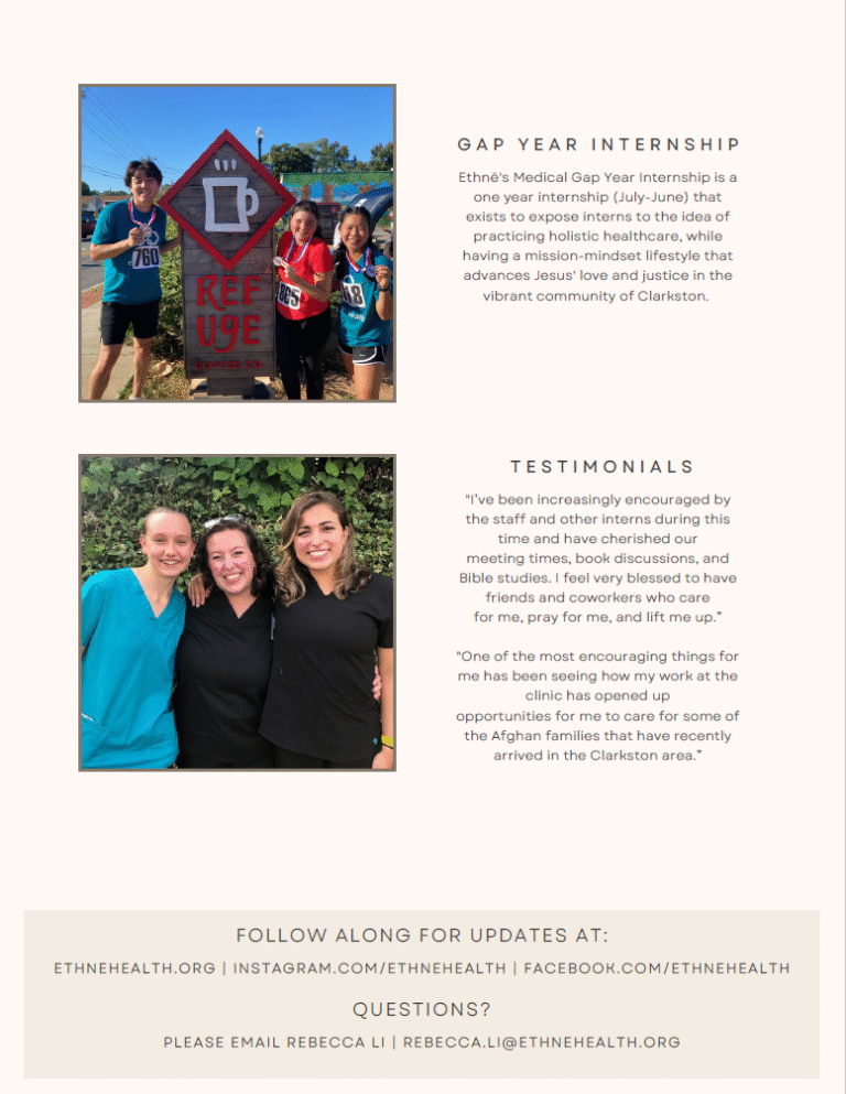 Exploring Holistic Healthcare Through Our Gap Year Internship Program ...