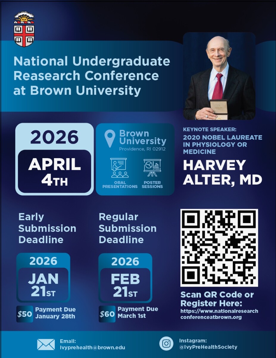 National Undergraduate Research Conference at Browns University 2026 ...