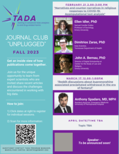 TADA Events – Spark – Science to end drug-related harms