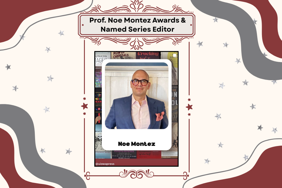 Prof. Noe Montez Awards & Named Series Editor – Theater at Emory
