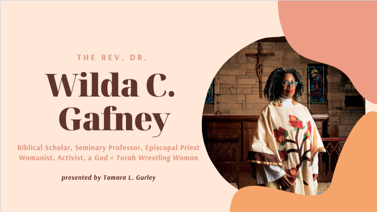 The Rev. Dr. Wilda C. Gafney – Womanist Activists